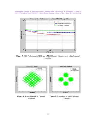 Channel estimation for high data rate communication in mobile wi max system | PDF | Internet of ...