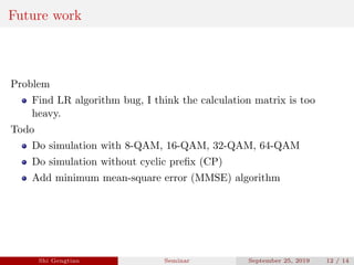 Channel estmation presentation | PDF