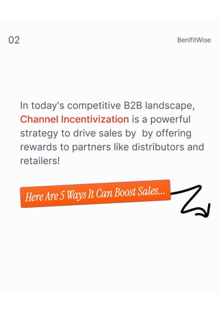 5 Ways to Boost Your Sales by Channel Incentivization | PDF