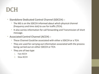 GSM channels | PPT