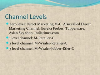 Channel level final | PPT