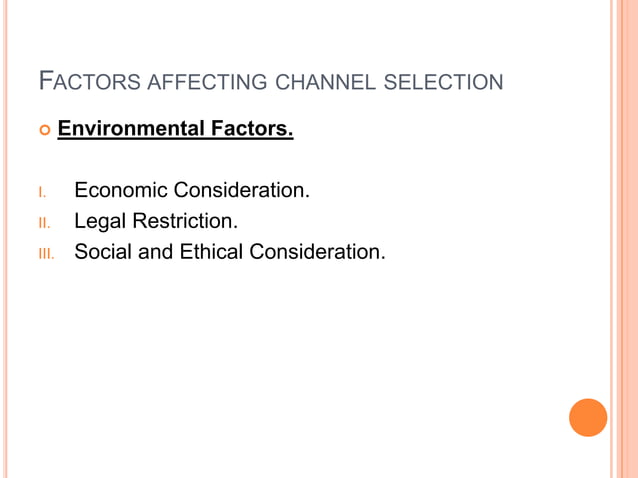 Channel management | PPT