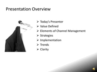 Channel Management Basics | PPTX | Marketing and Advertising | Business