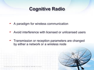 Channel Management in IEEE 802.22 WRAN Systems | PPT | Computer Networking | Computing