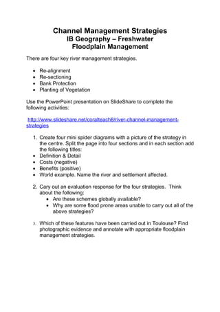 Channel management strategies | PDF