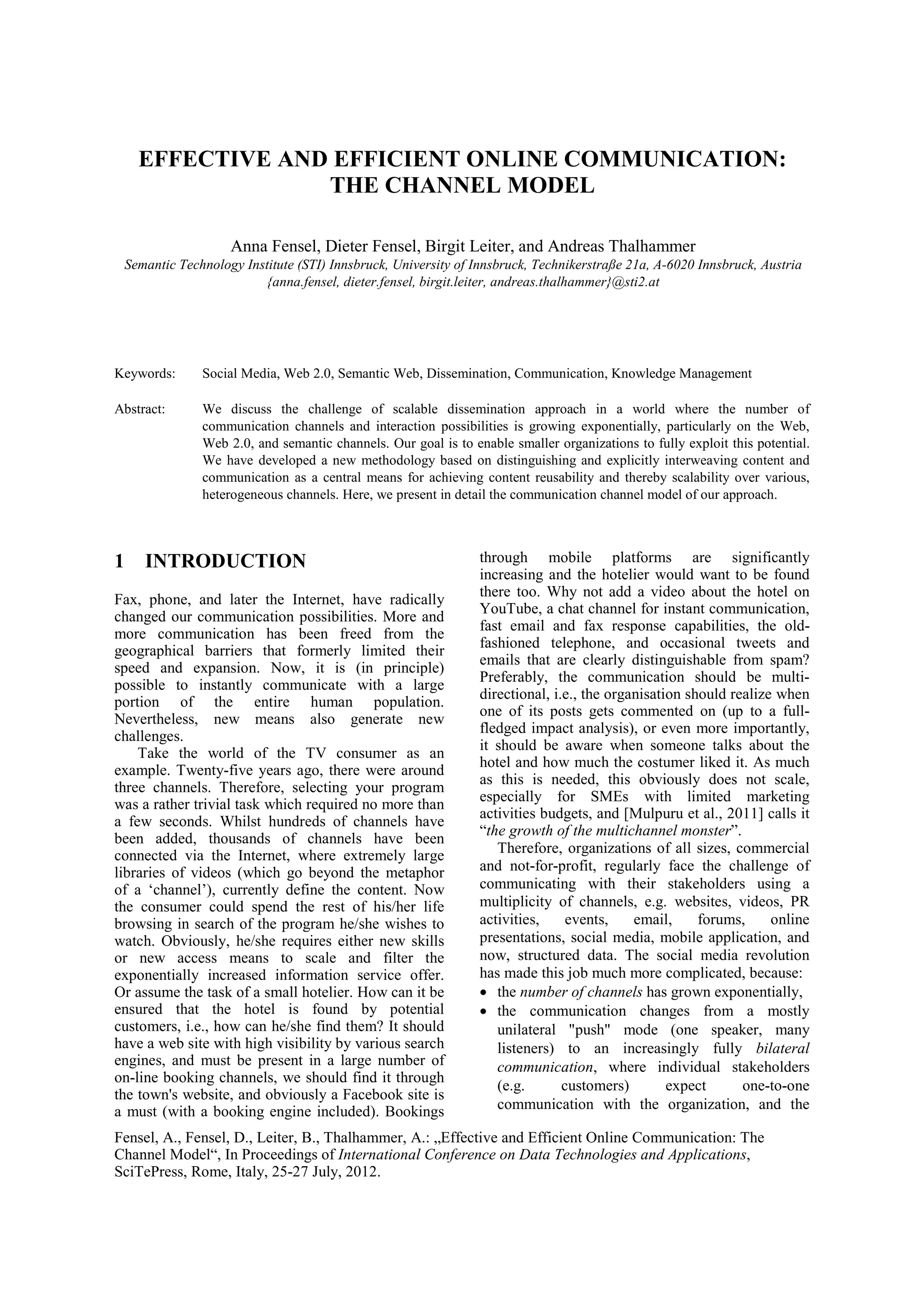 Channel model data2012 | PDF