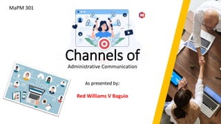 channel of administrative Communication.pptx