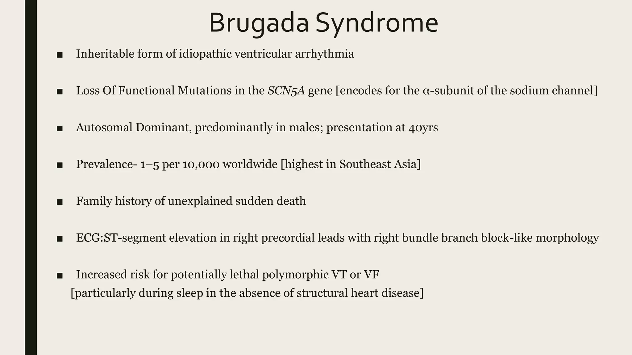 Cardiac Channelopathies | PPTX