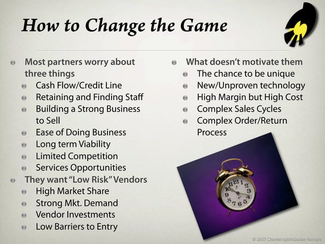 Channel Optimization Partners | PPT