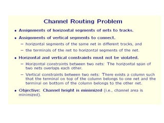 Channel routing | PPT