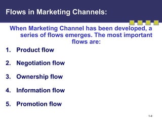 Marketing Channels and Logistics Management | PPT