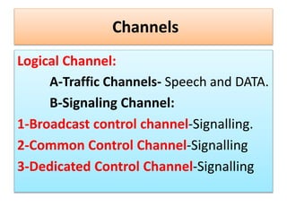 GSM Channels | PPTX