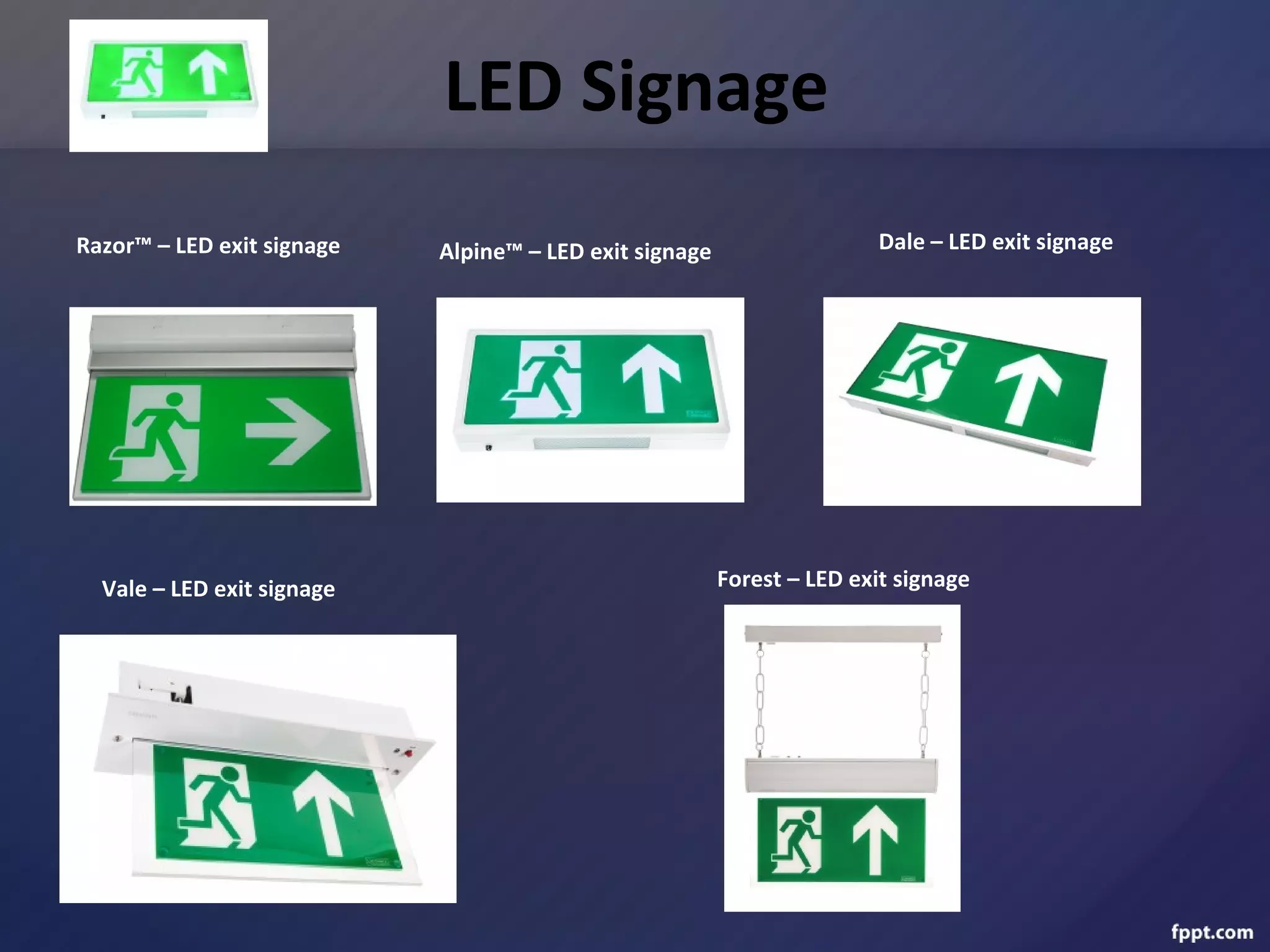Emergency LED Lighting | PPT