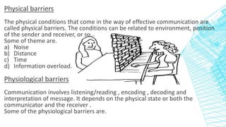 Channels & barriers of communication | PPTX
