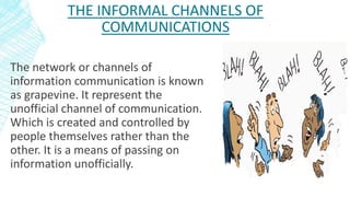Channels & barriers of communication | PPTX