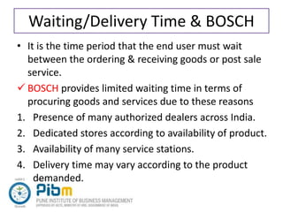 Channel service outputs- bosh | PPTX