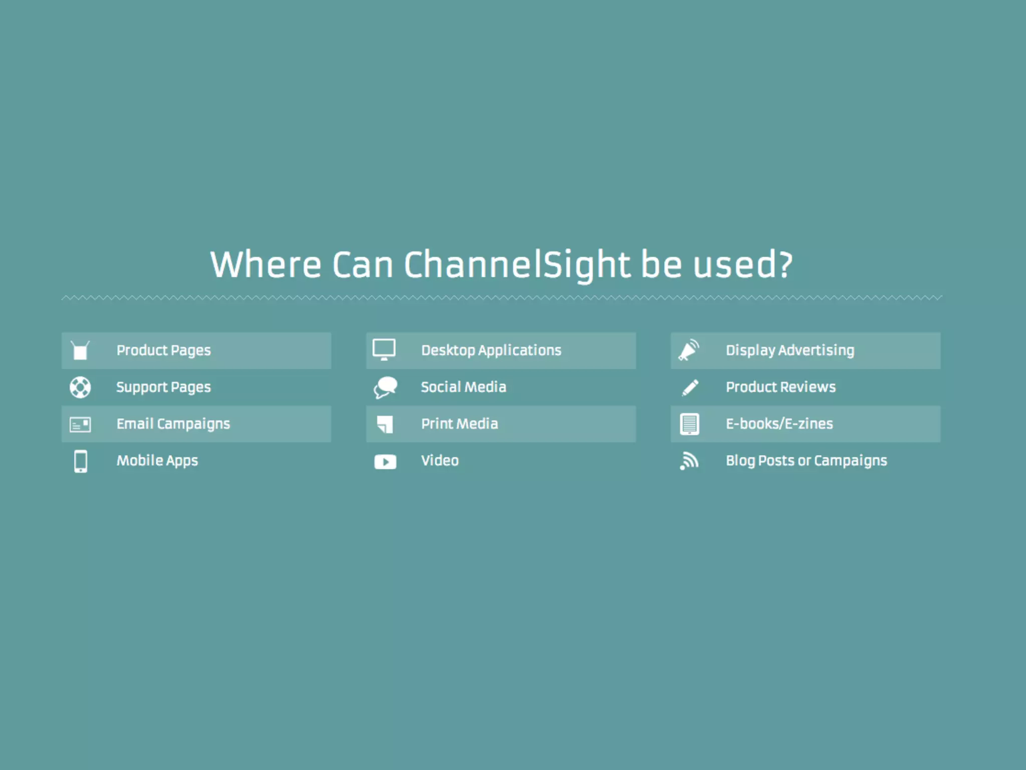 ChannelSight - Driving actionable insight | PDF