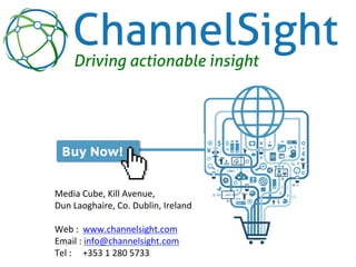 ChannelSight - Driving actionable insight | PDF