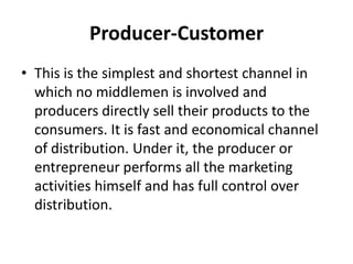 Channels of distribution | PPT
