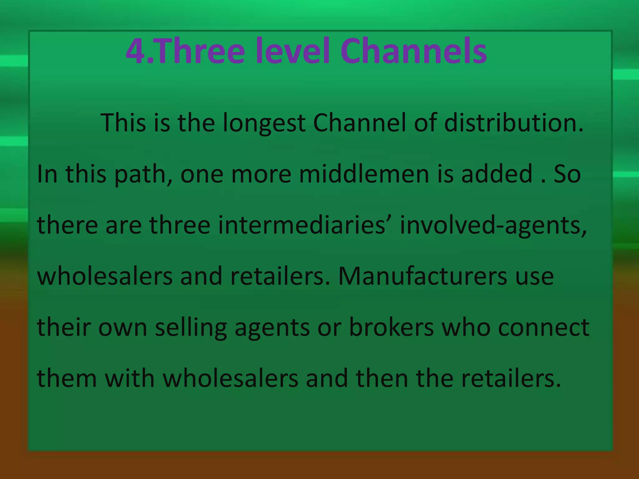 Channels of distribution | PPTX