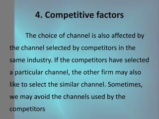 Channels of distribution | PPTX