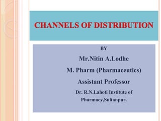 Channels of distribution ppt | PPTX