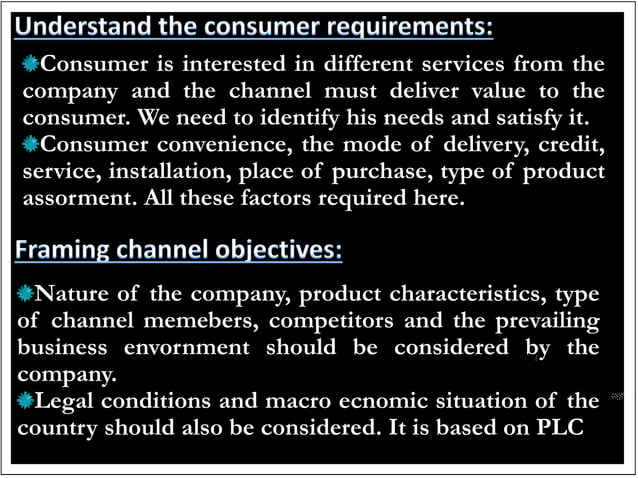 Channels of Distribution ppt | PPTX | Marketing and Advertising | Business