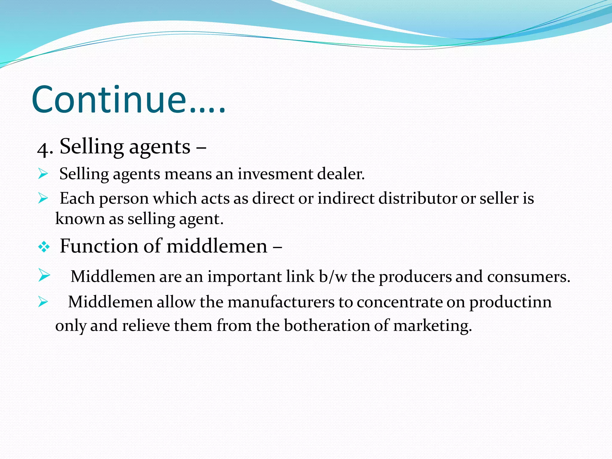 Channels of distribution ppt | PPTX