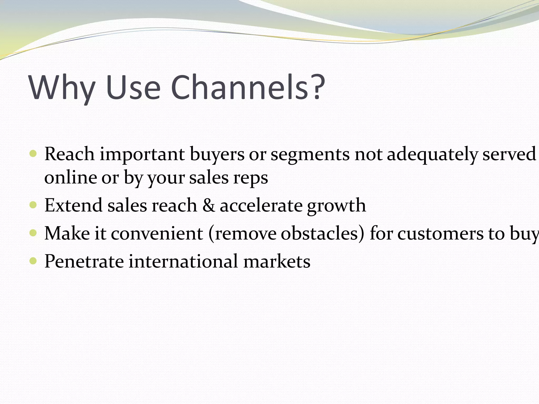 Channel Strategy & Management | PPTX