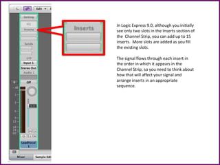 Channel strip week3_imp | PPT