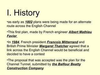 Channel tunnel | PPT | Rail Travel | Travel Type