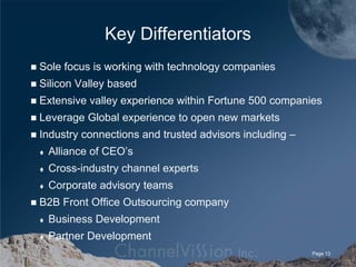 Channel Vission Overview F500 | PPT