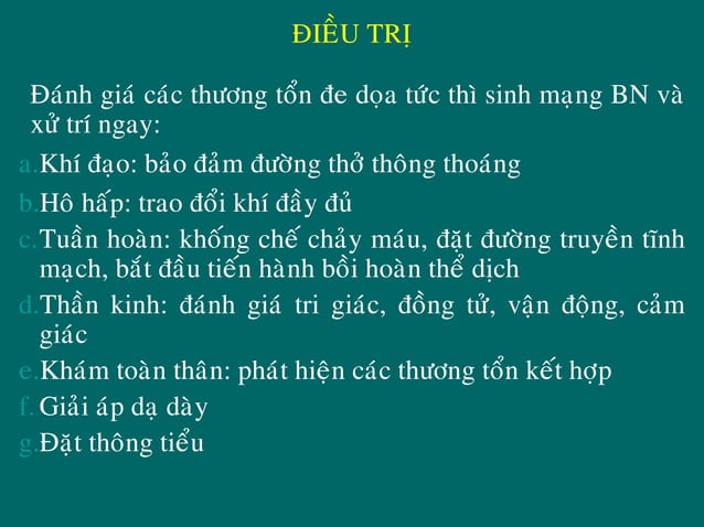 Chấn thương và vết thương bụng - 2019 - Đại học Y dược TPHCM | PDF
