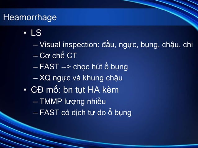 Chấn thương - vết thương ngực - 2019 - Đại học Y dược TPHCM | PPT