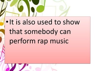 Chants and Raps | PPTX