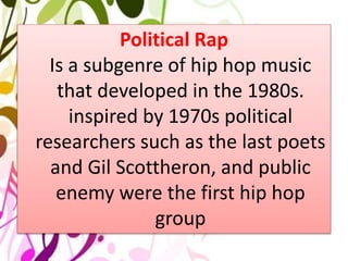 Chants and Raps | PPTX