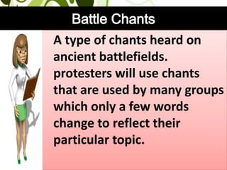 Chants and Raps | PPTX