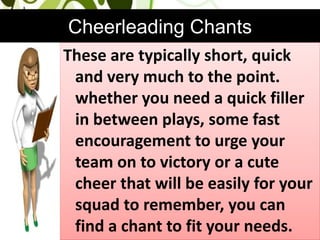 Chants and Raps | PPTX