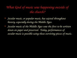 Chant to renaissance | PPT