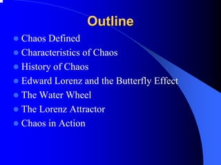 Chaos | PDF