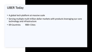 Chaos at uber case study | PPTX