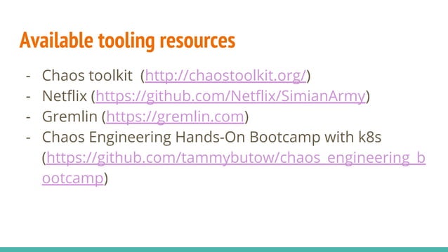 Chaos Engineering Talk at DevOps Days Austin | PPT