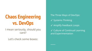 Chaos Engineering Talk at DevOps Days Austin | PPT