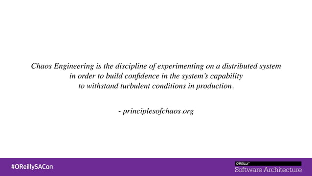 Applying principles of chaos engineering to serverless (O'Reilly ...