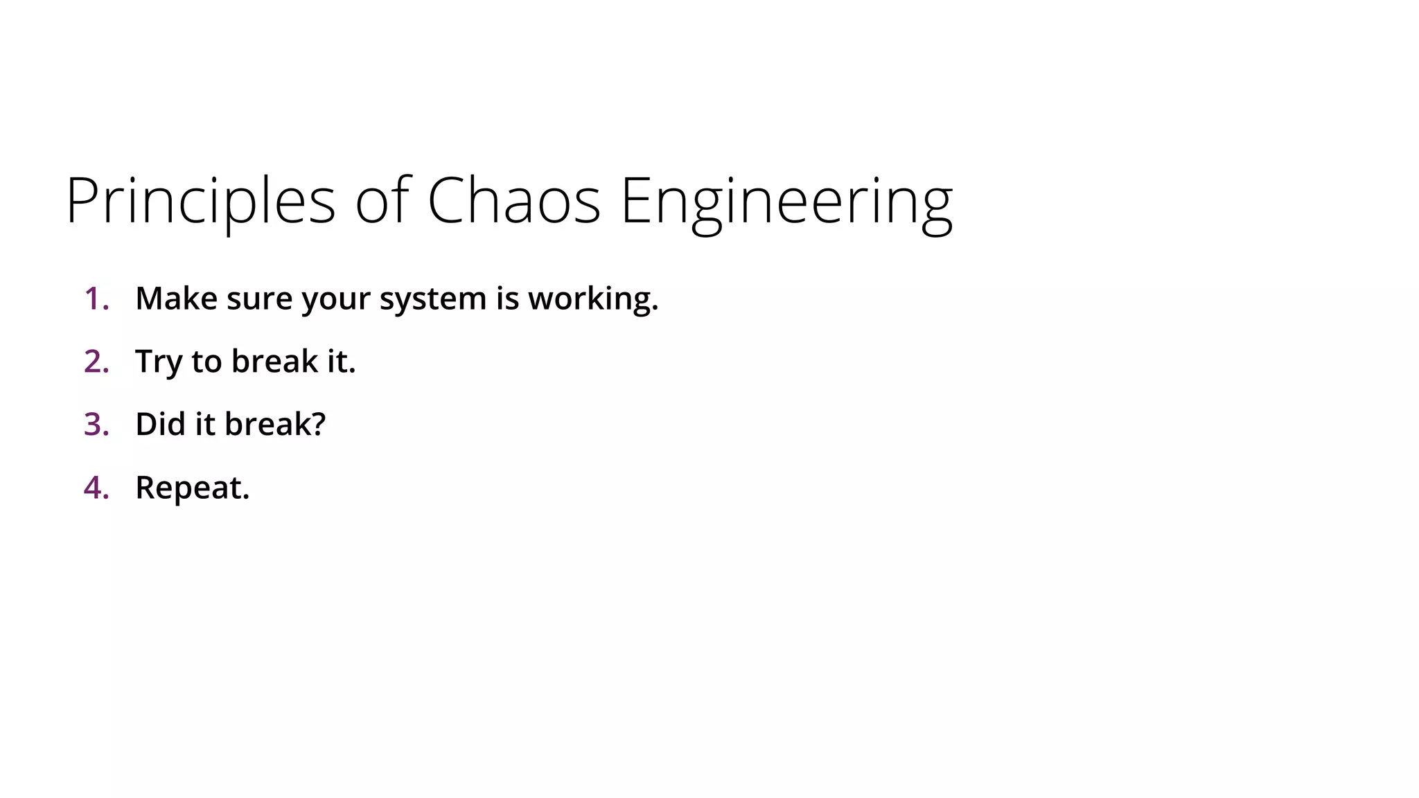 Chaos Engineering, When should you release the monkeys? | PDF