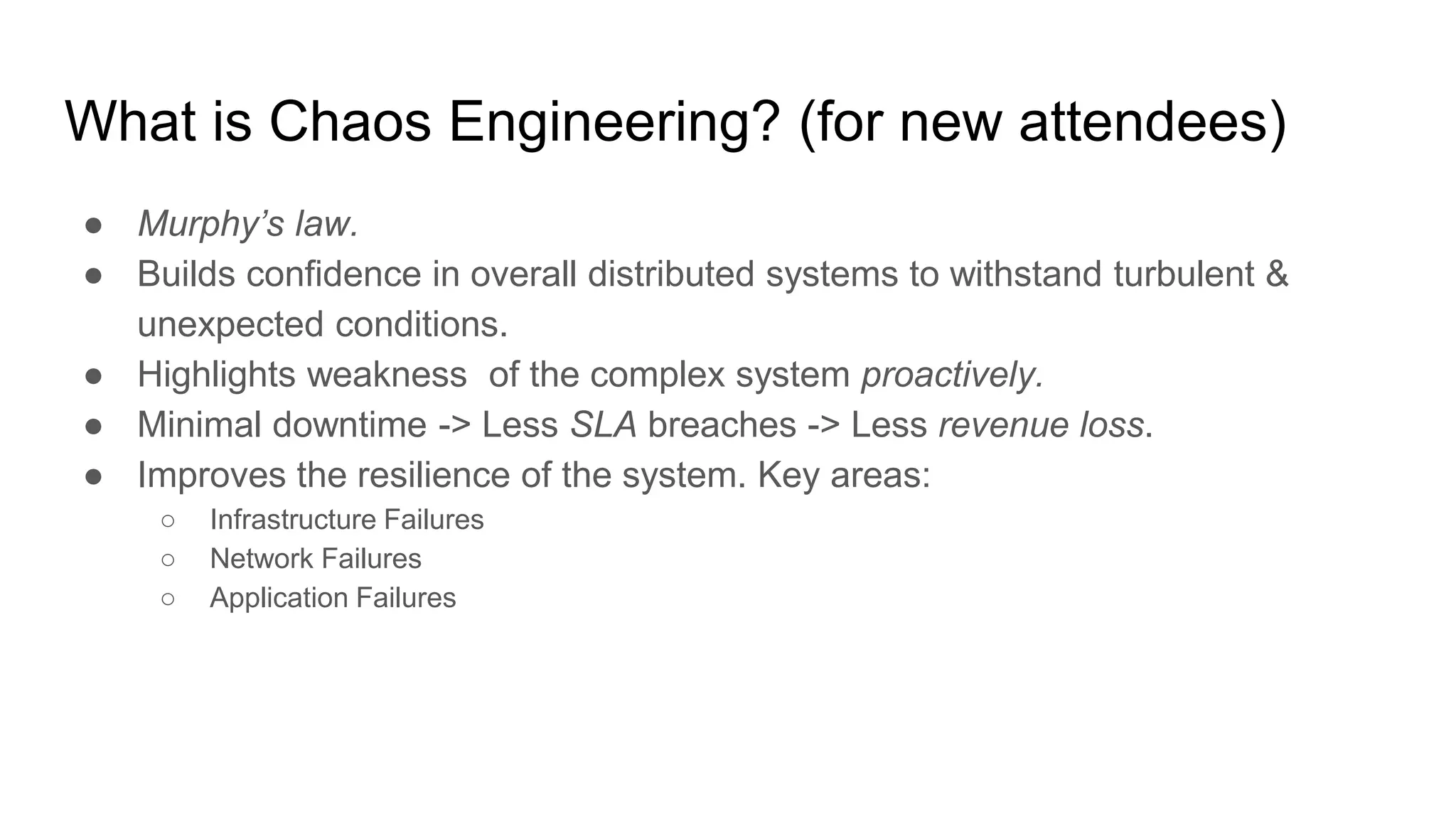 Chaos engineering with Litmus Chaos Framework | PPTX