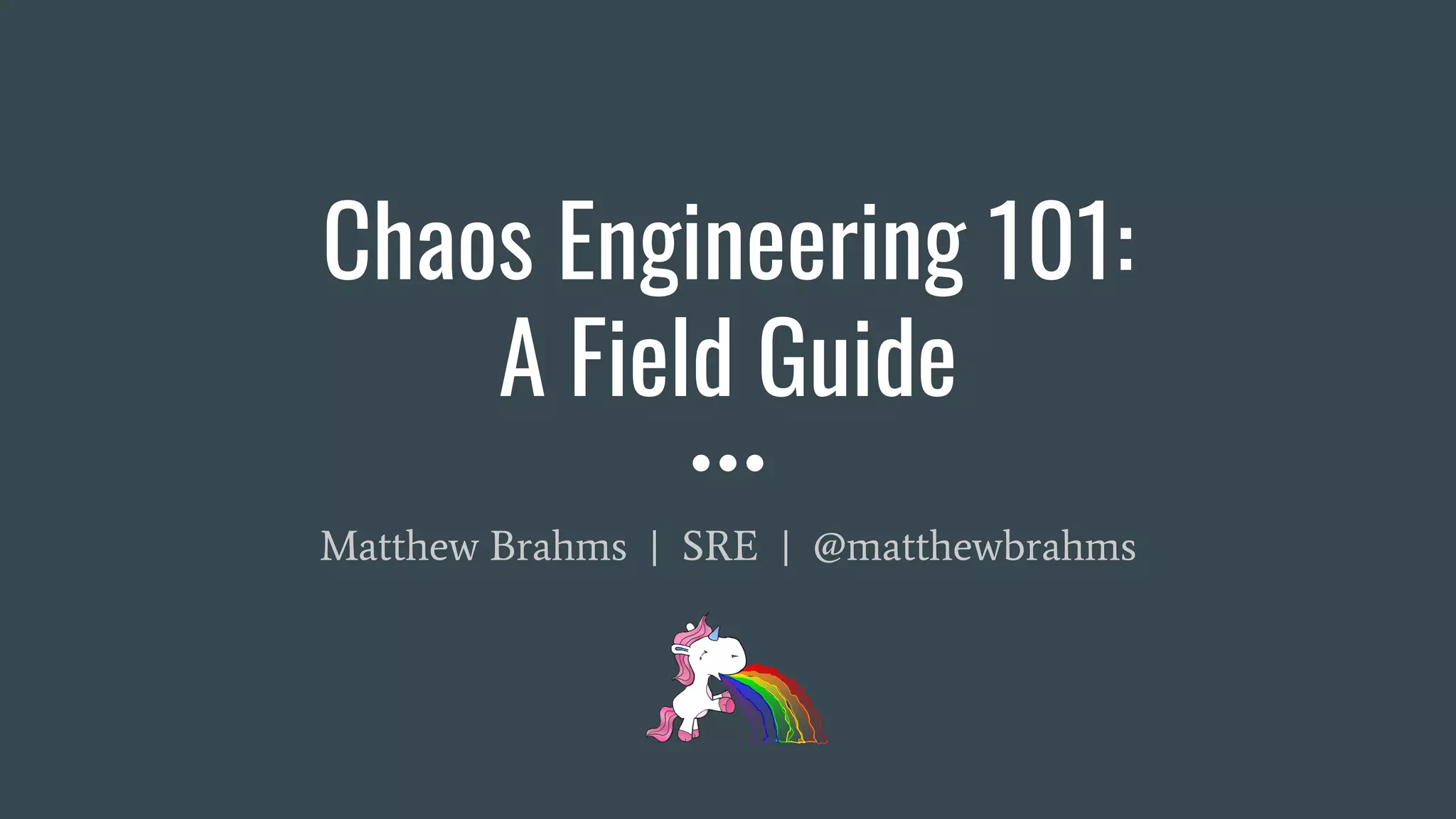 Chaos Engineering 101: A Field Guide | PDF