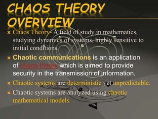 Chaos Communication | PPTX