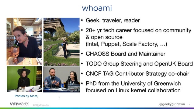 CHAOSS Metrics Overview and Examples | PPT