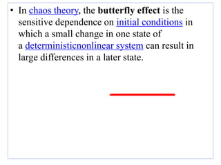Chaos theory | PPTX